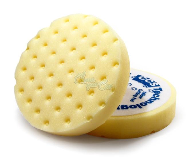 (6 Pack) CCS Yellow Foam Heavy-Duty Compound Pad (6 1/2" X 1 1/4") | DC ...
